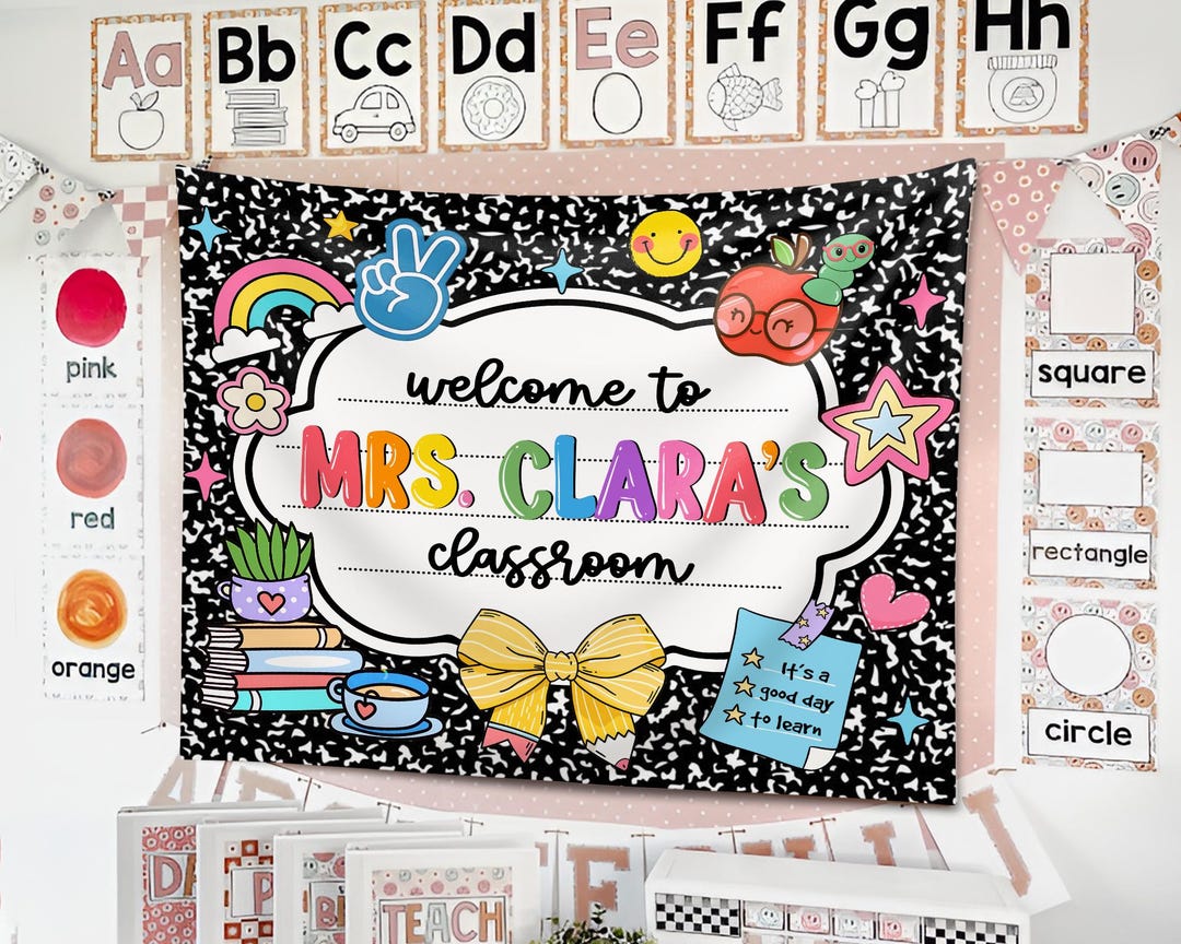 Custom Composition Notebook Welcome to Classroom Tapestries ...