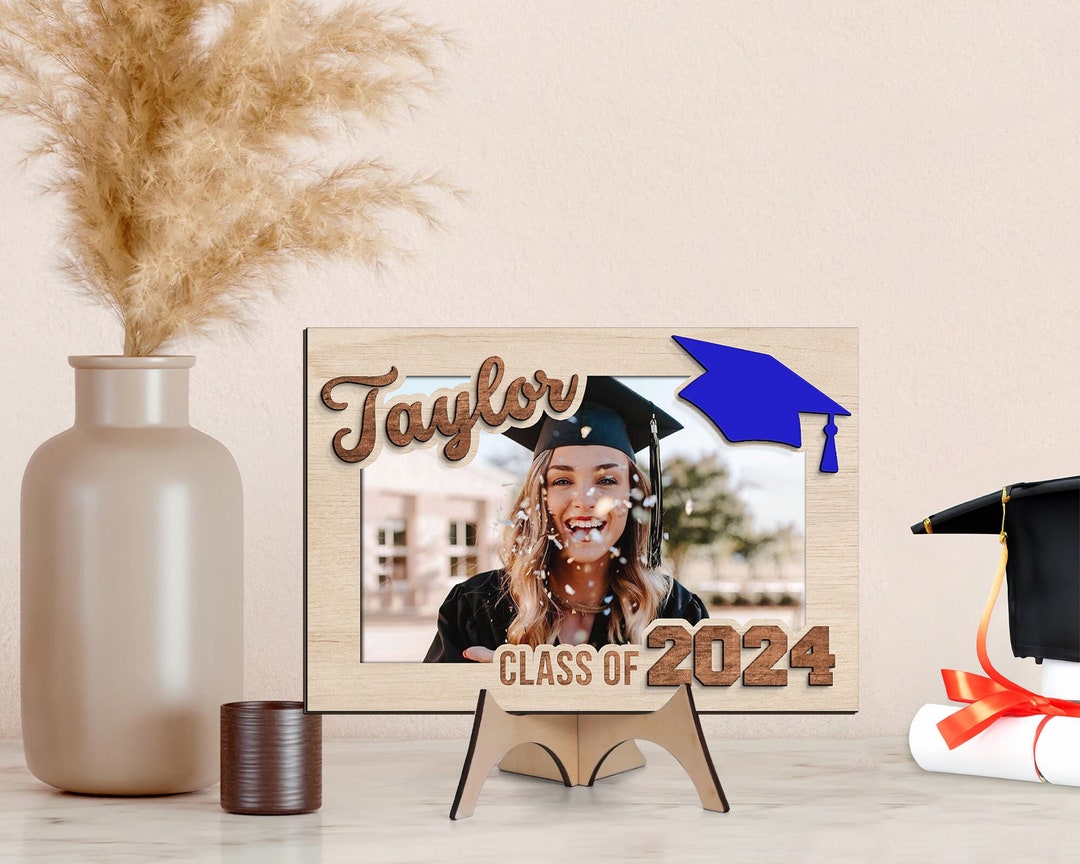 Custom Money Holder Frame for 2024 Graduation Gift, Personalized ...