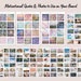 Printable Vision Board Kit in Gradient Pastel Colours, Dream Board ...