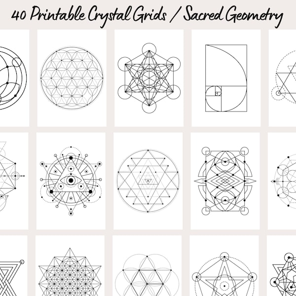 Crystal Grids - Etsy