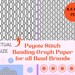 Peyote Stitch Beading Graph Paper, Beading Pattern, Beading Tutorial ...