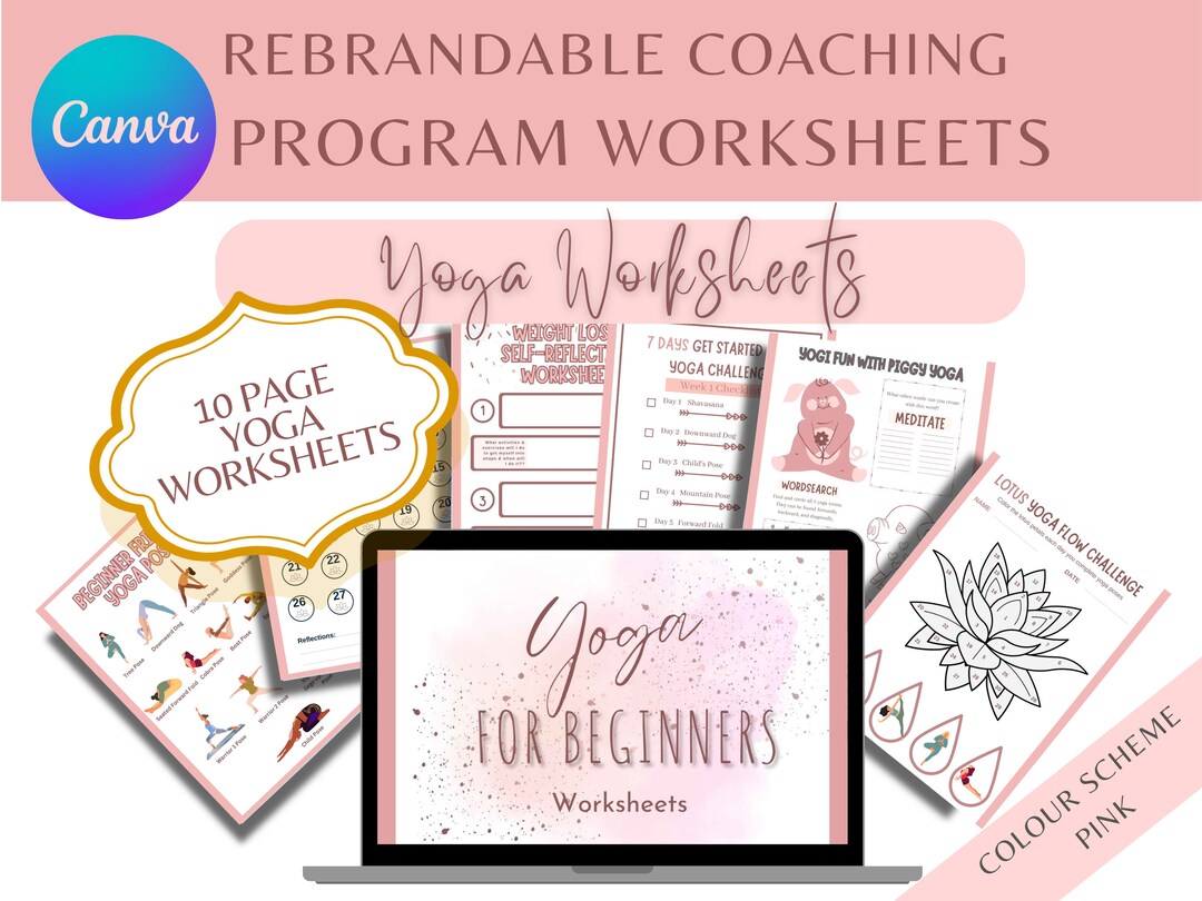 Yoga Worksheet Done for You Coaching Worksheets | Life Coach,healing ...
