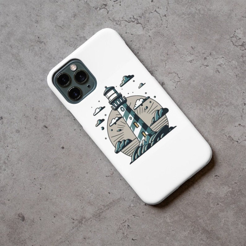 Lighthouse SVG Beacon File Ocean Island Clipart Maritime - Etsy