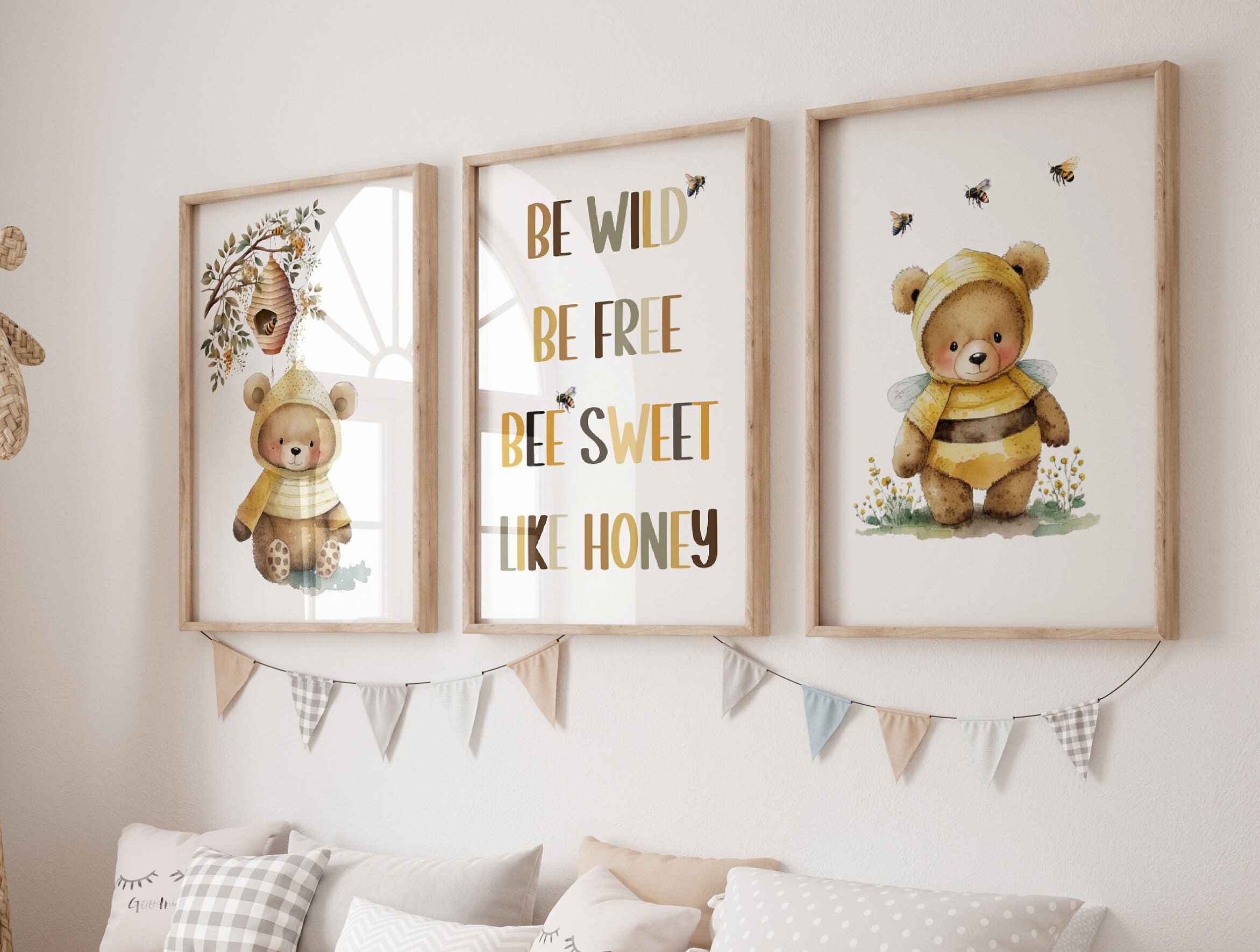 Nursery Prints Woodland Animals, Nursery Wall Art Printable Animal ...