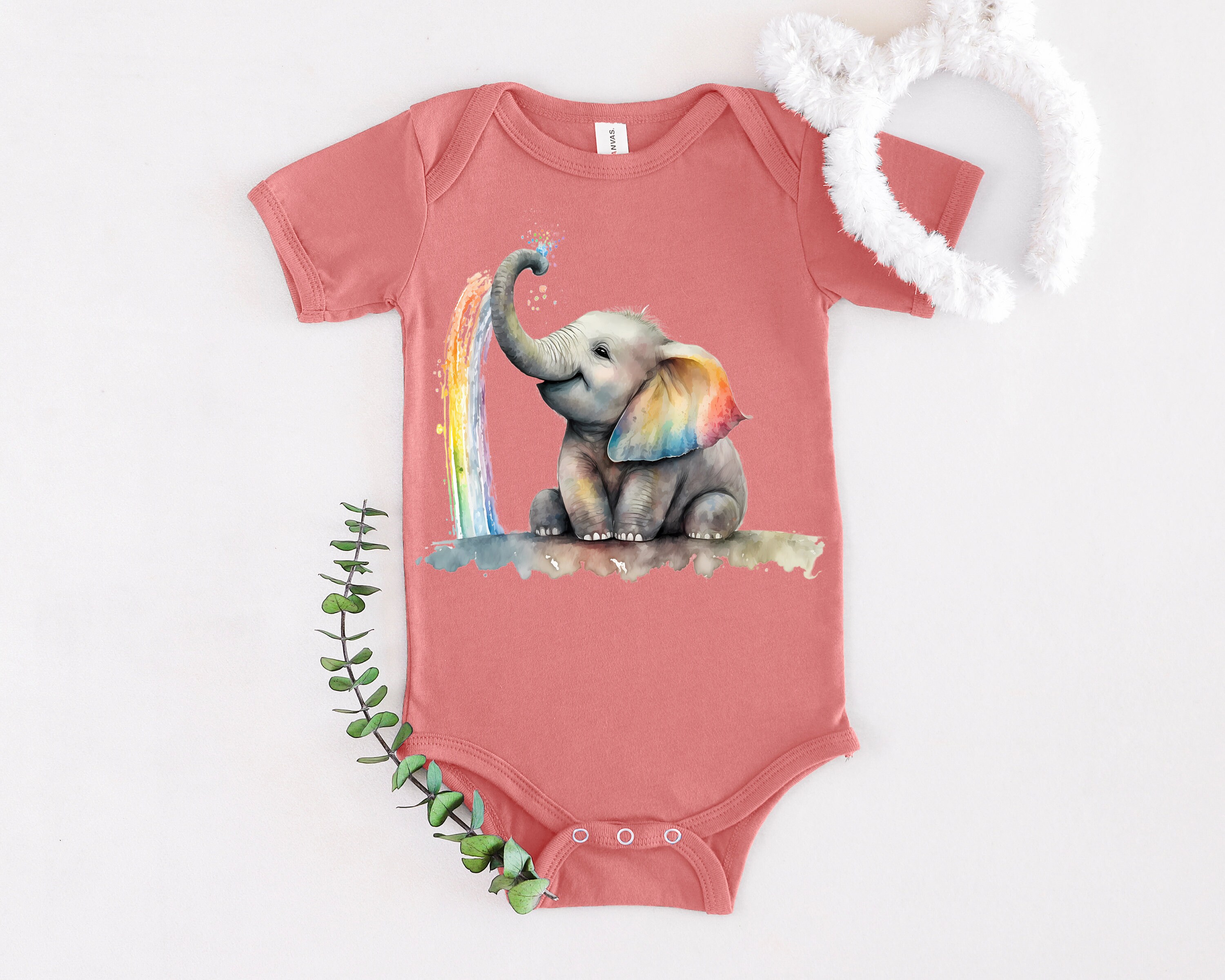 Rainbow Elephant Clipart High-resolution PNG Download Perfect for ...