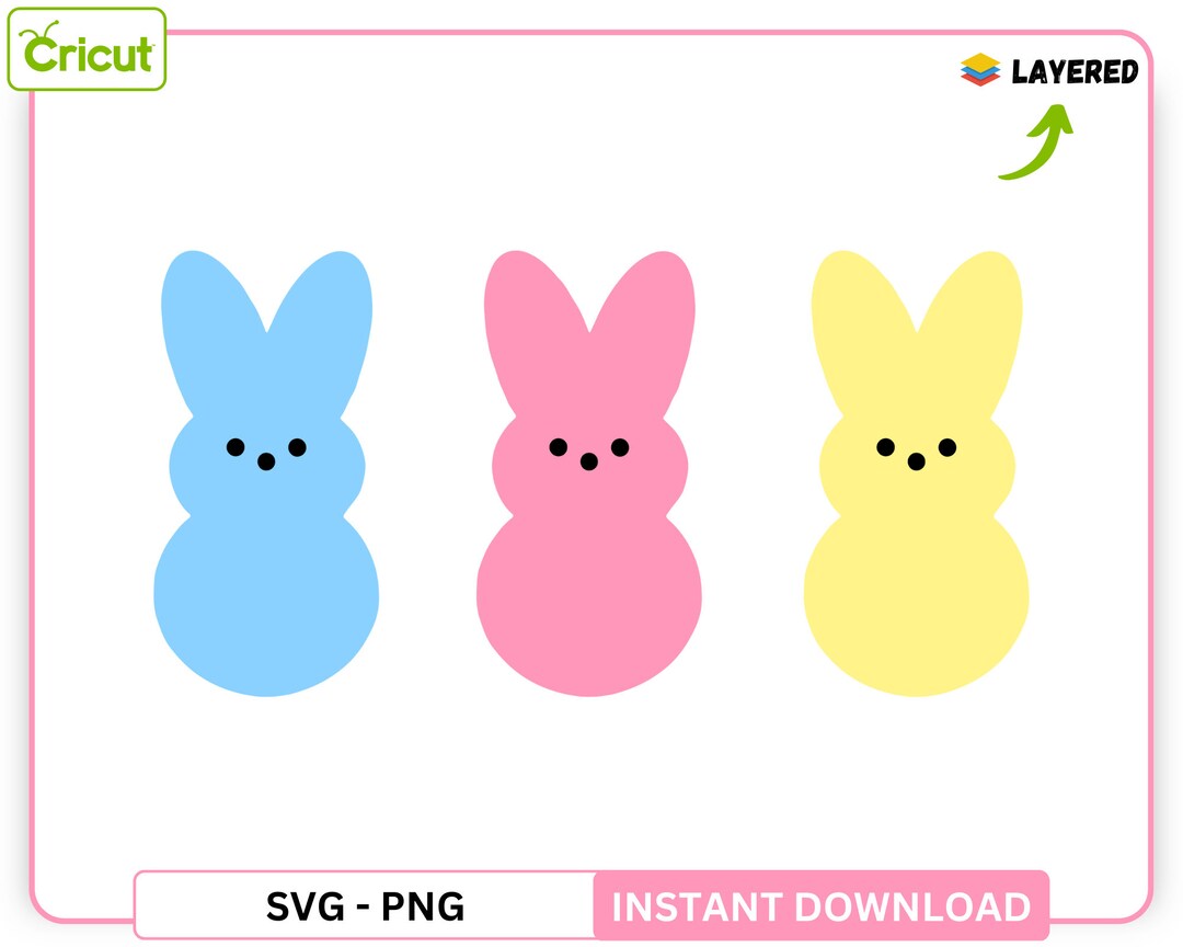 Peep SVG, Peeps SVG, Easter Peep SVG, Easter Svg, Easter Cricut File ...