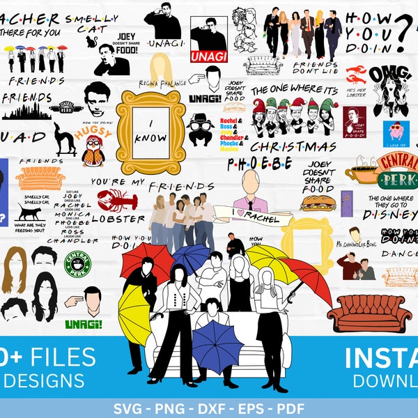 Friends Svg - Etsy