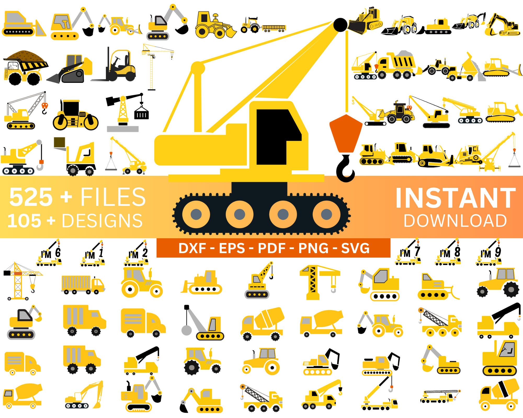 Construction Svg Construction Truck Svg Construction - Etsy Australia