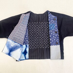 Sashiko & Patchwork Reversible Jacket - Etsy