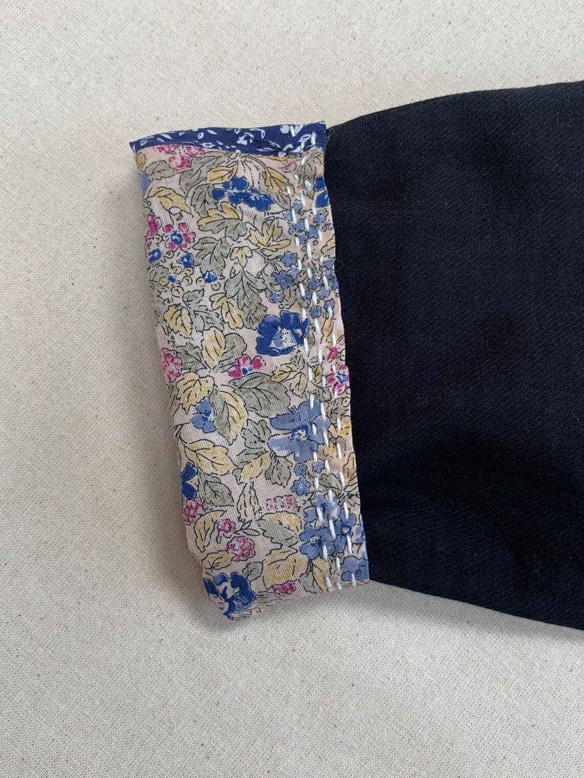 Sashiko & Patchwork Reversible Jacket - Etsy