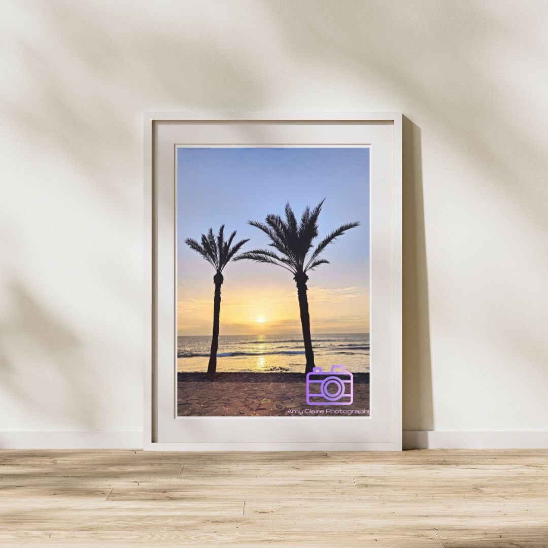 Palm Tree | Colourful | Digital Download - Etsy