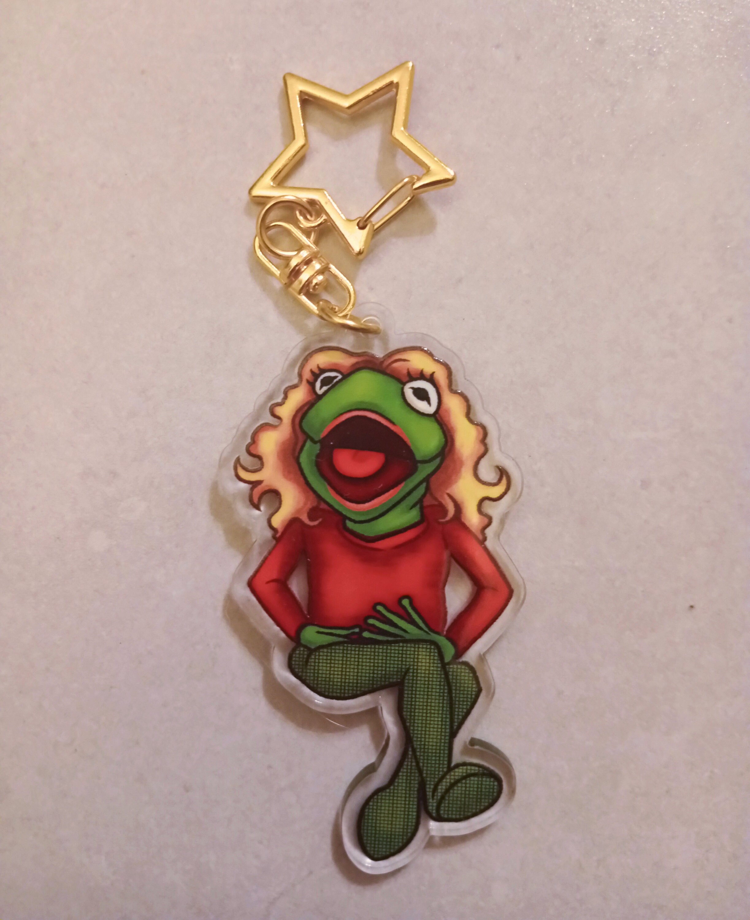 Kermit Keychains - Etsy