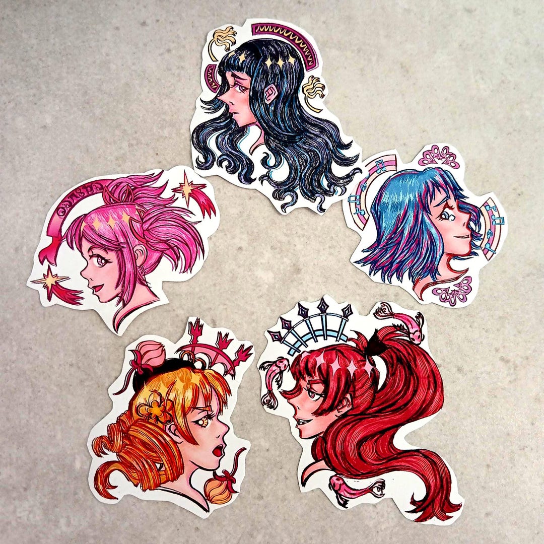Madoka Sticker Pack - Etsy