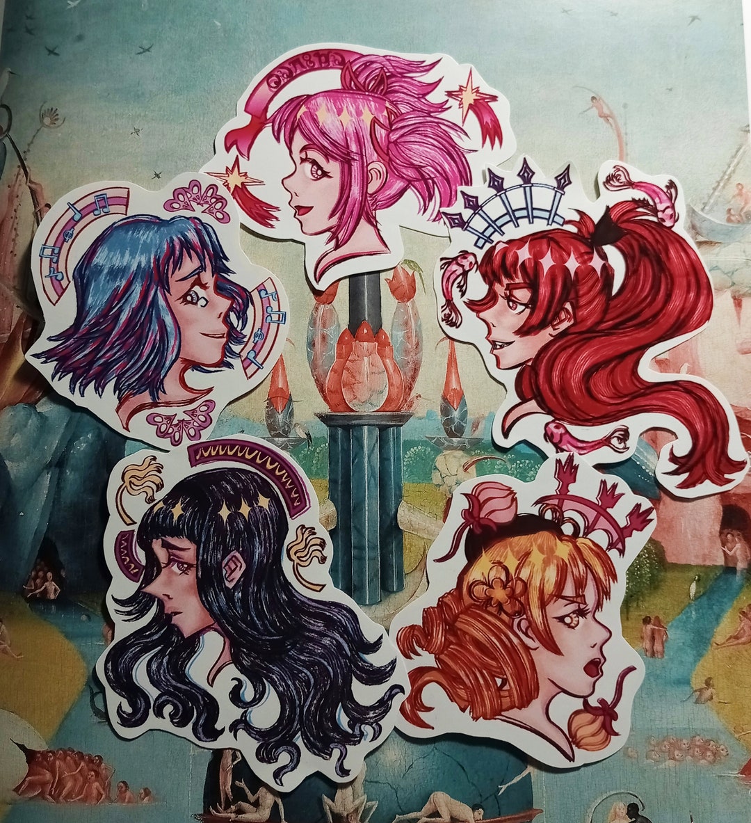 Madoka Sticker Pack - Etsy