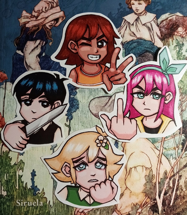 Omori Sticker Pack - Etsy