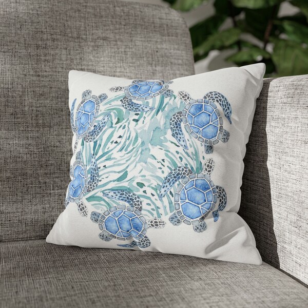 Turtle Pillow - Etsy