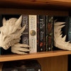 Devil/ Tiefling Book Nook, D&D 3d Printed Fantasy Book Shelf Décor and ...