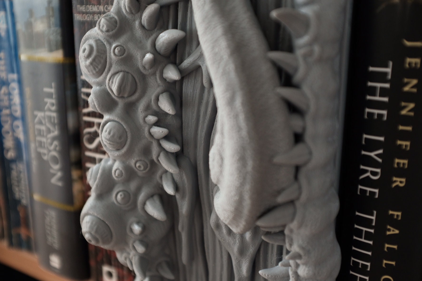 Mimic Book Nook 3d Printed Fantasy Horror D&D Themed Book - Etsy Australia
