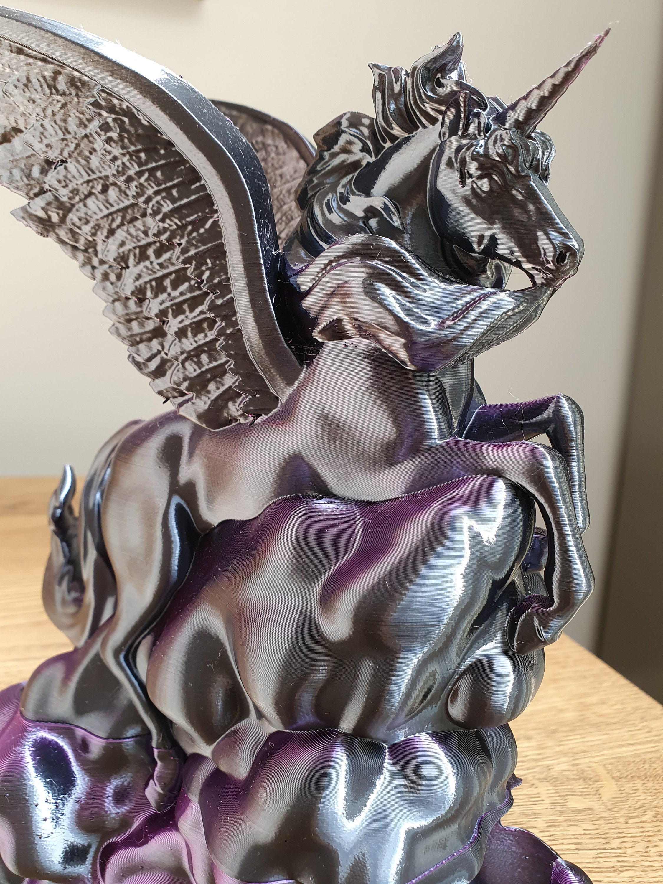 Alicorn Dice Tower Winged Unicorn 3D Printed DND Dice - Etsy