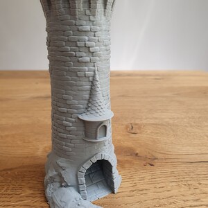 Tall Fantasy Dice Tower 3D Printed D&D Roller - Etsy