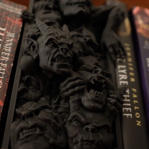 Imps Book Nook, 3d Printed Fantasy Horror Themed Book Shelf Décor and ...