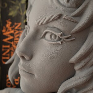 Devil/ Tiefling Book Nook, D&D 3d Printed Fantasy Book Shelf Décor and ...