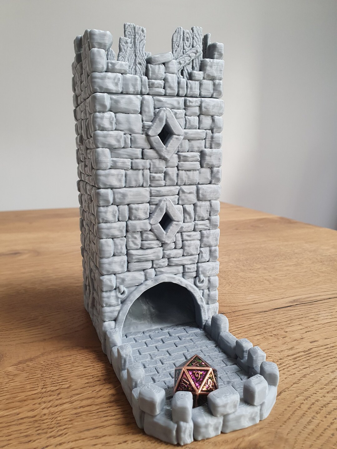 Medieval Dice Tower for D&D and Tabletop Gaming With Option to Turn Into Terrain Watchtower - Etsy