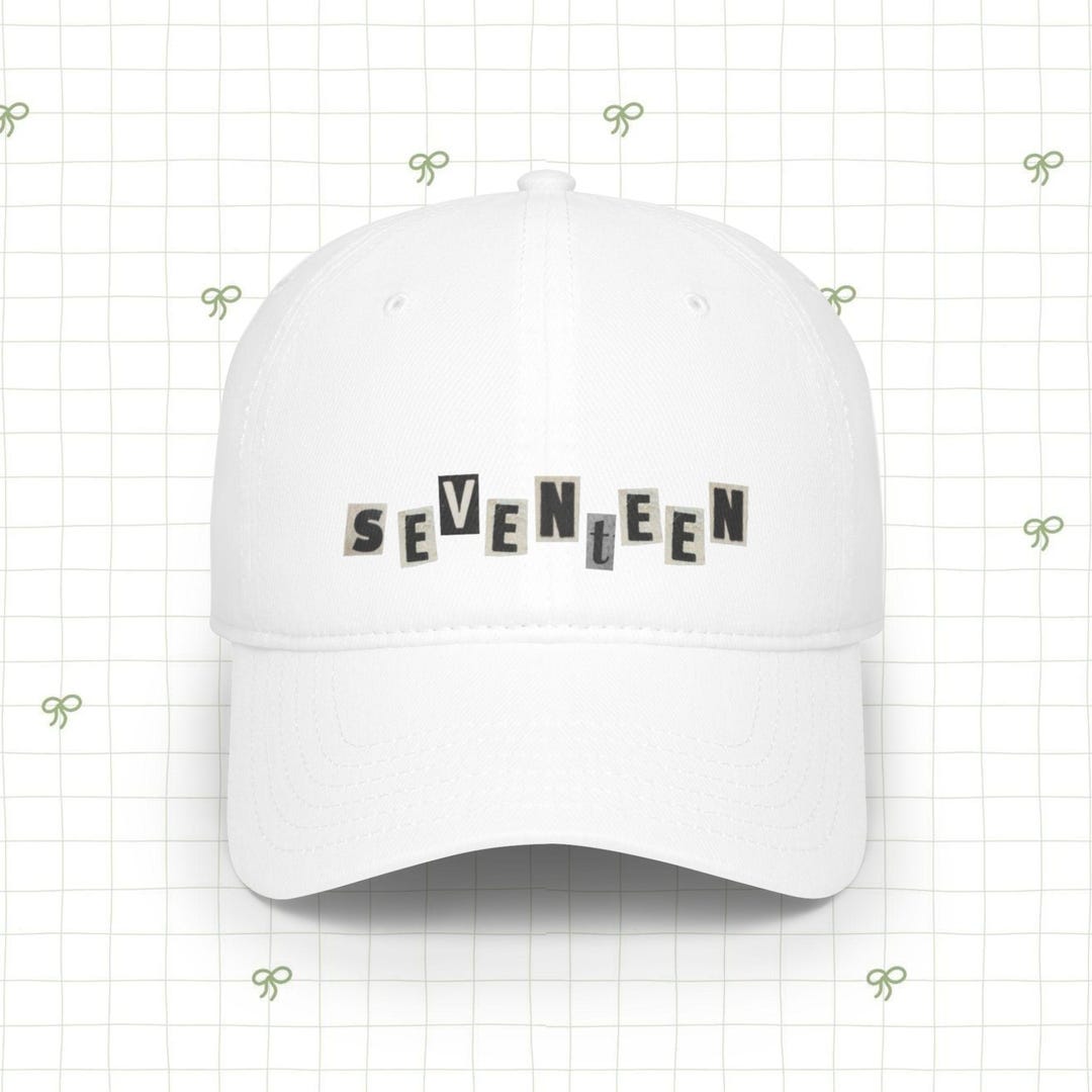 Seventeen Kpop Baseball Cap, Seventeen Hat for Carats, Cute Seventeen ...