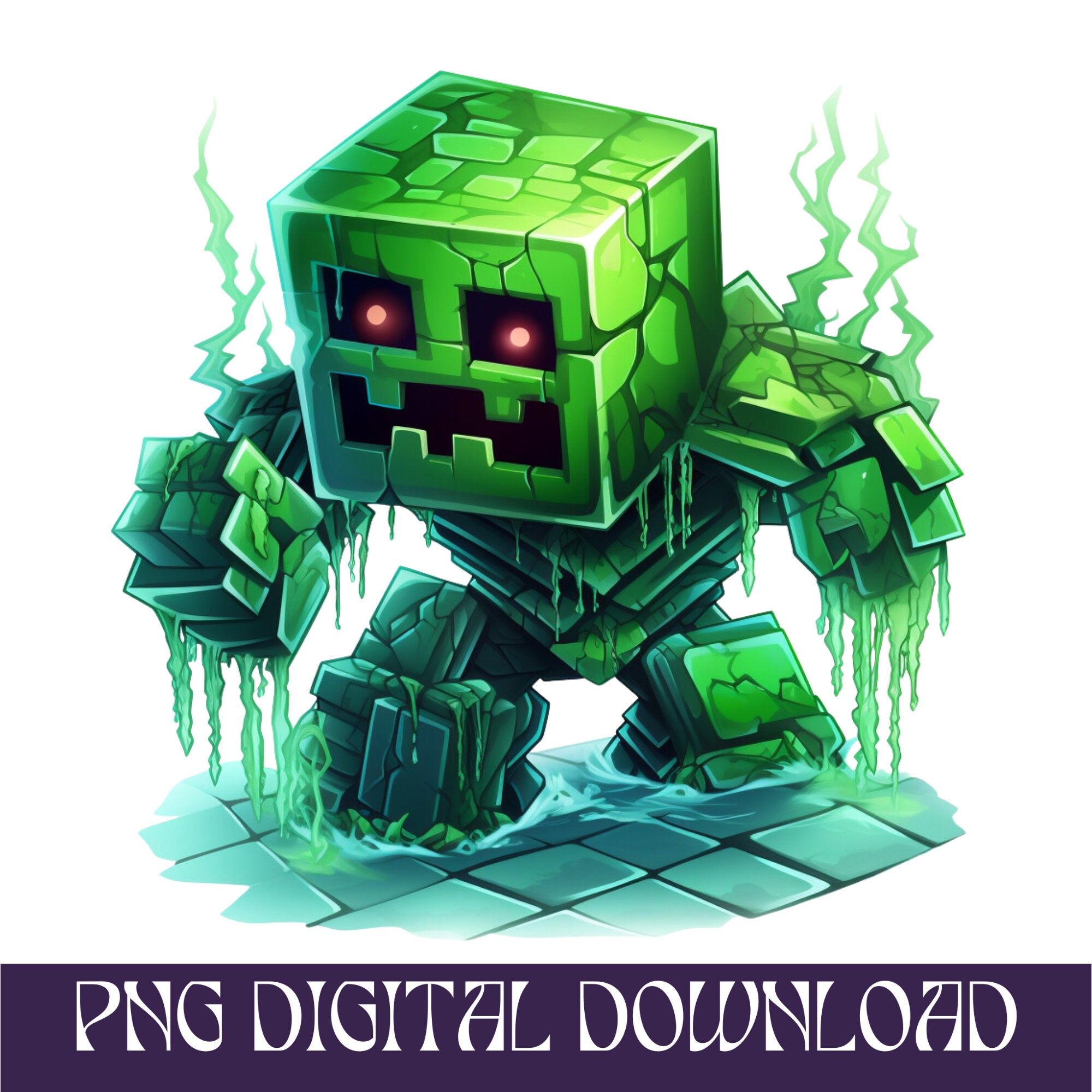 Minecraft Baby Creeper Comic