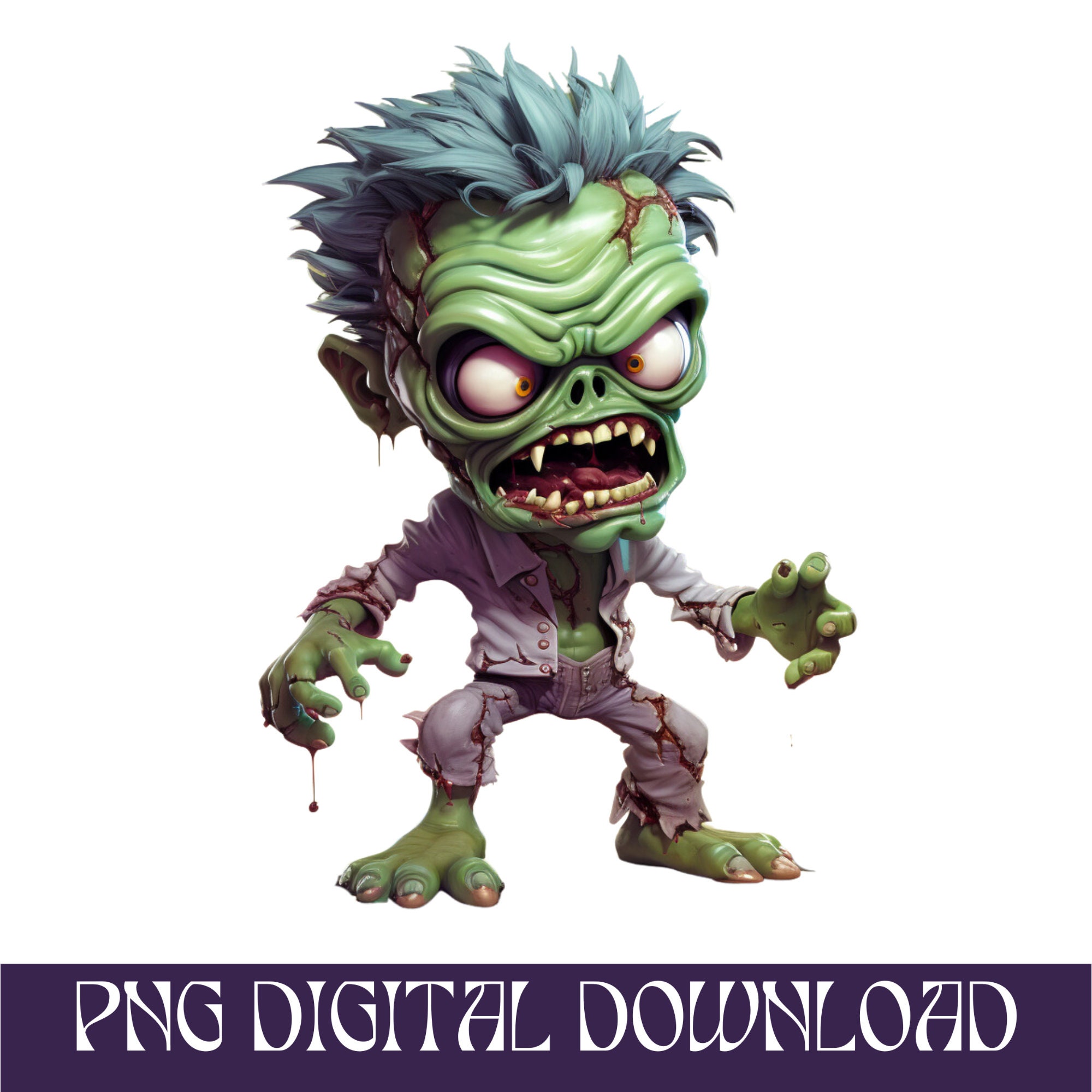 Walking Dead Zombies Clip Art