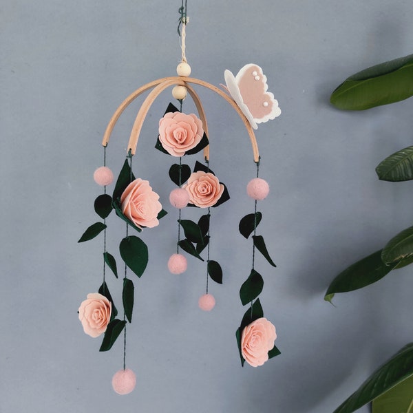 Flower Baby Mobile - Etsy