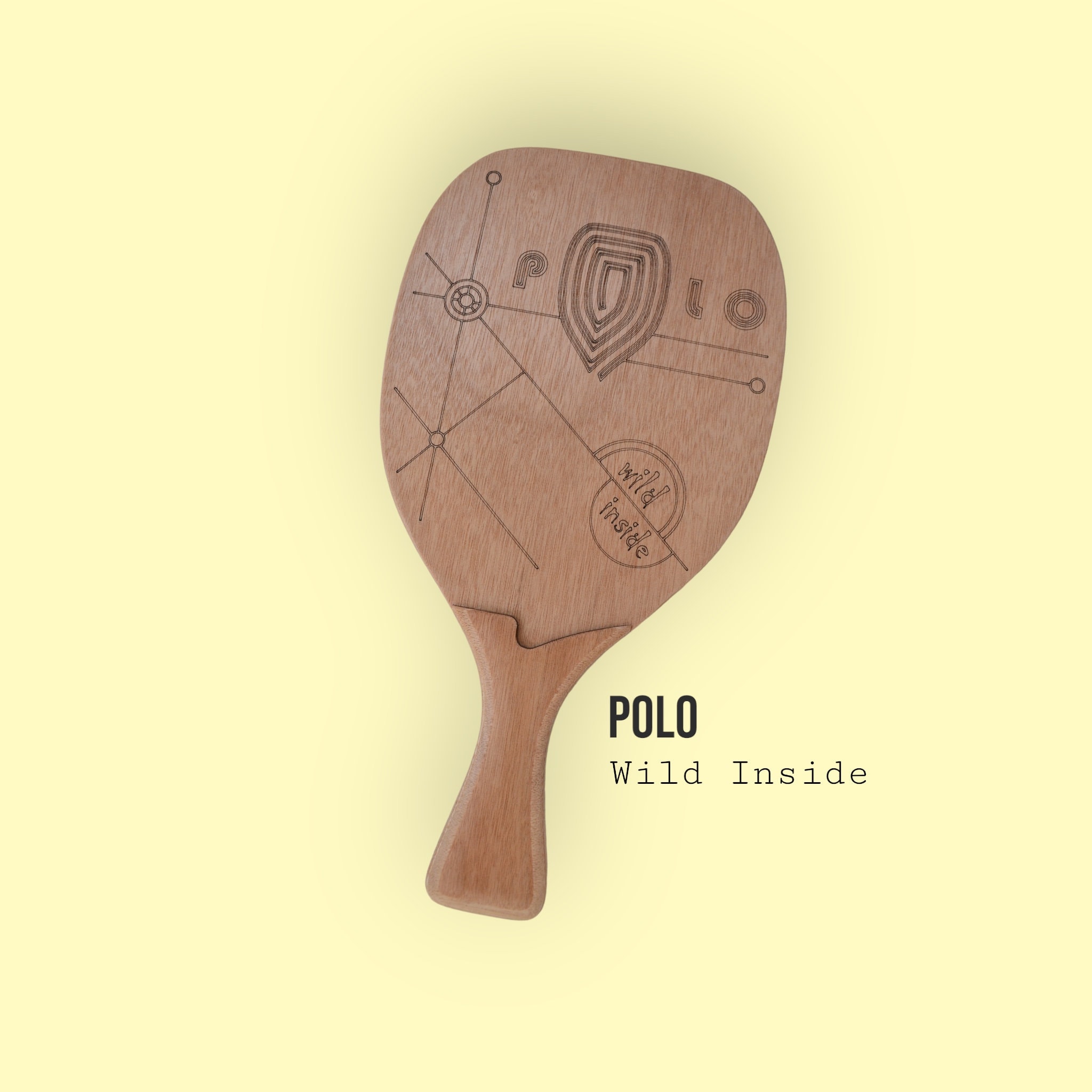 Wooden Beach Racket - Etsy