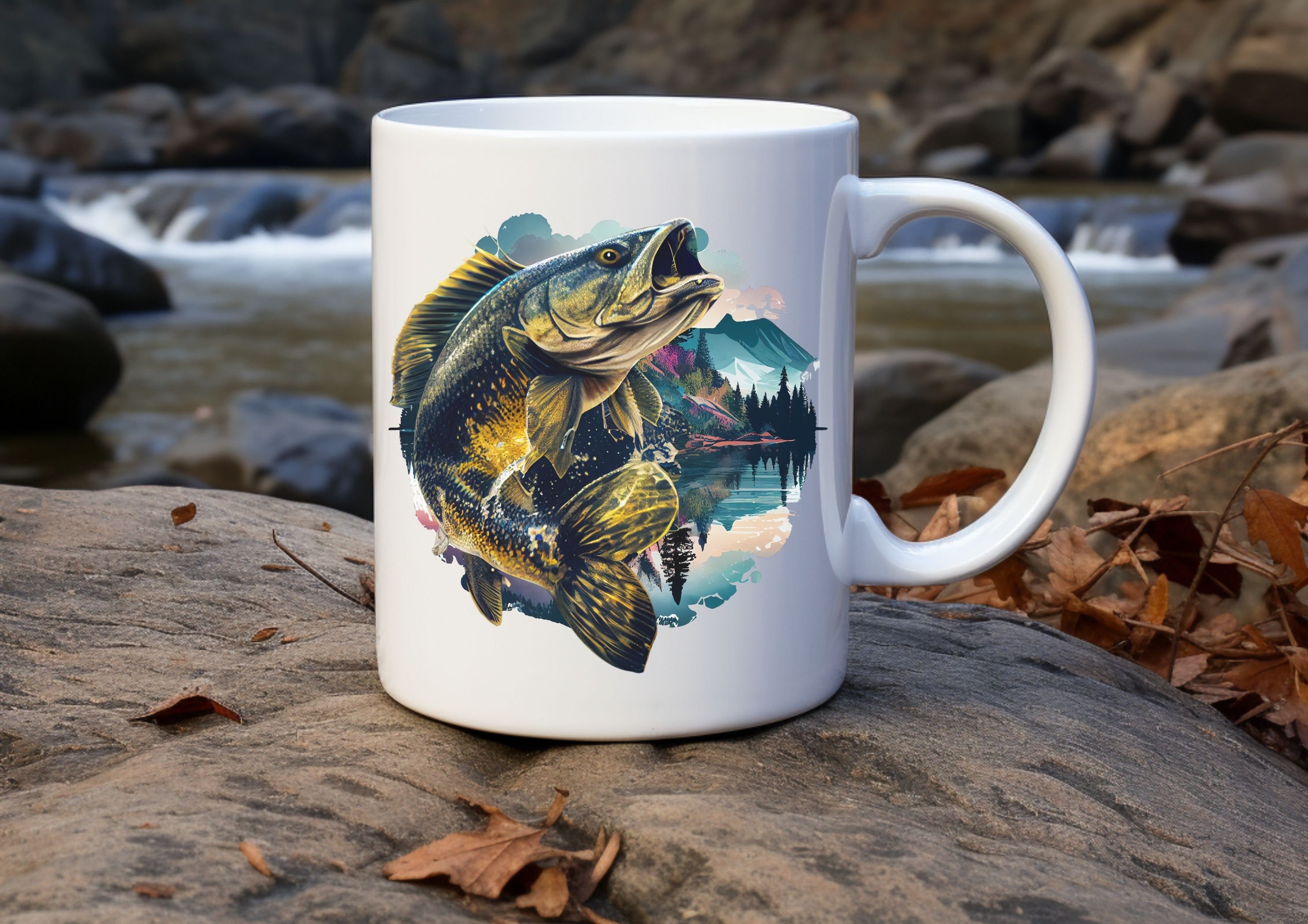 Walleye Fishing Png Jumping Walleye Sublimation Design - Etsy