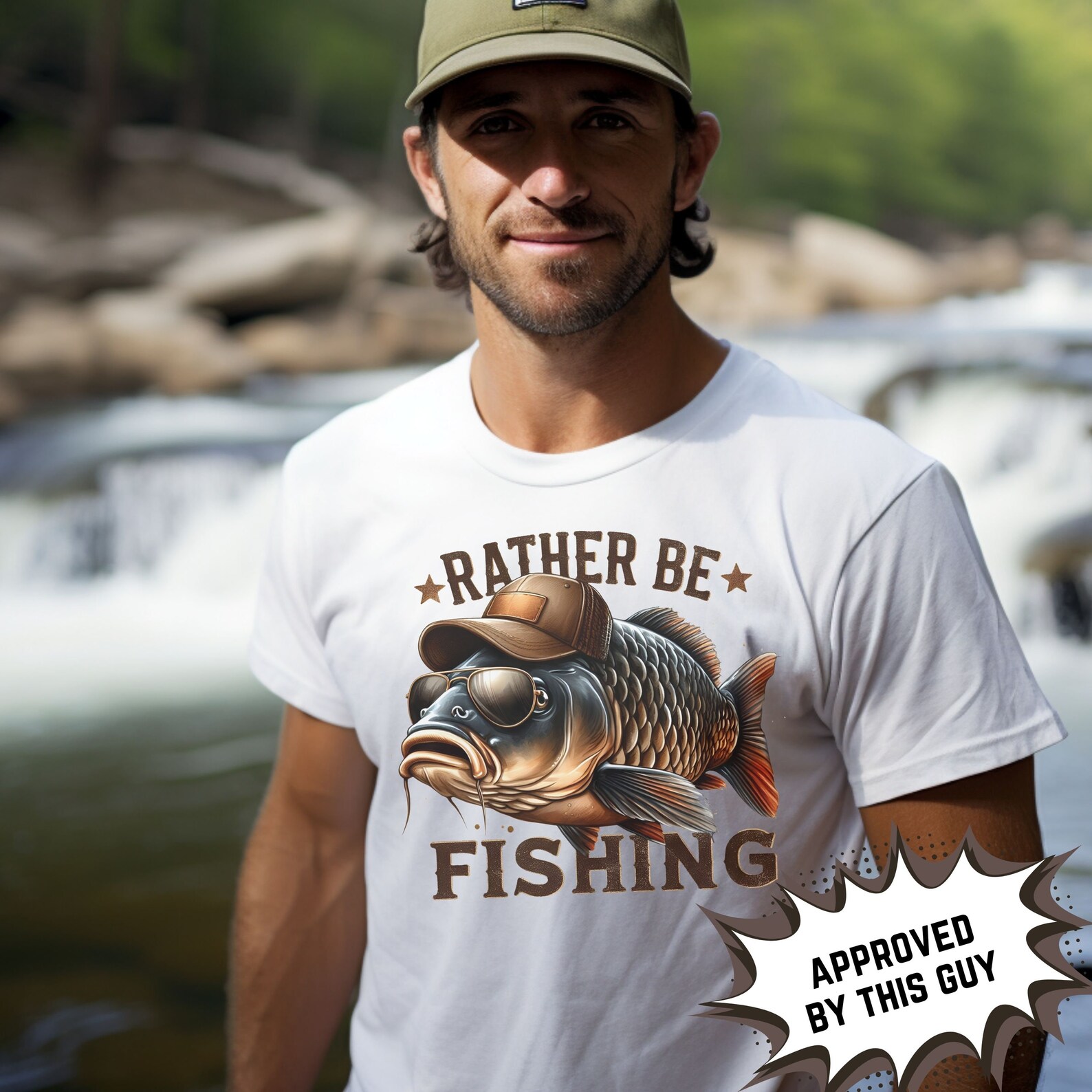 Carp Fishing PNG: Funny Fisherman Design (digital Download) - Etsy