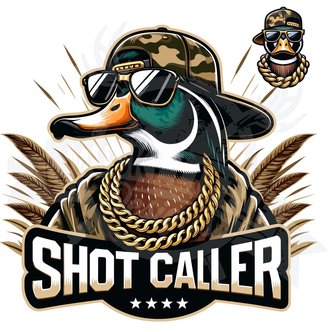 Wood Duck Shot Caller PNG: Hunting Sublimation Design (digital Download ...