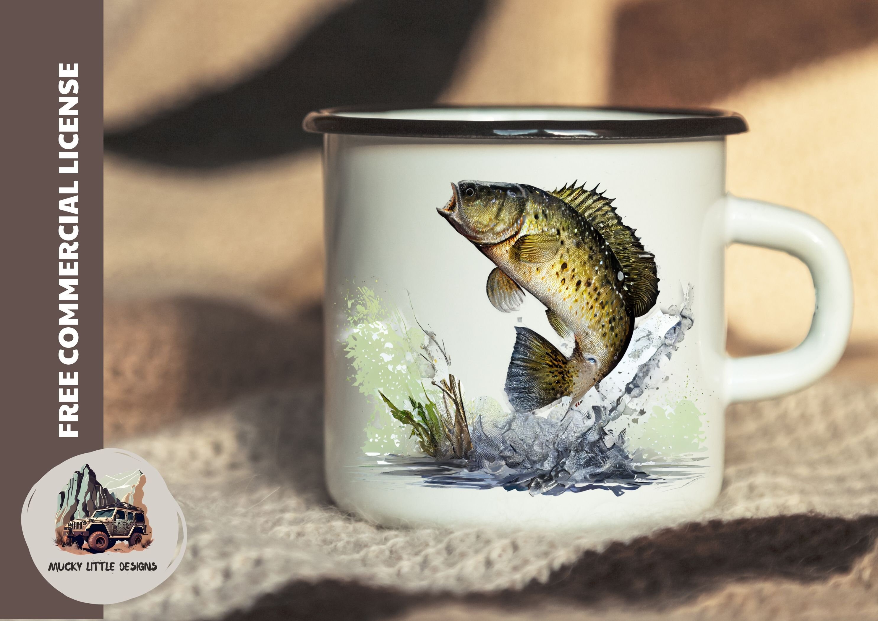 Crappie Png Fishing Png Jumping Sublimation Design Transparent - Etsy