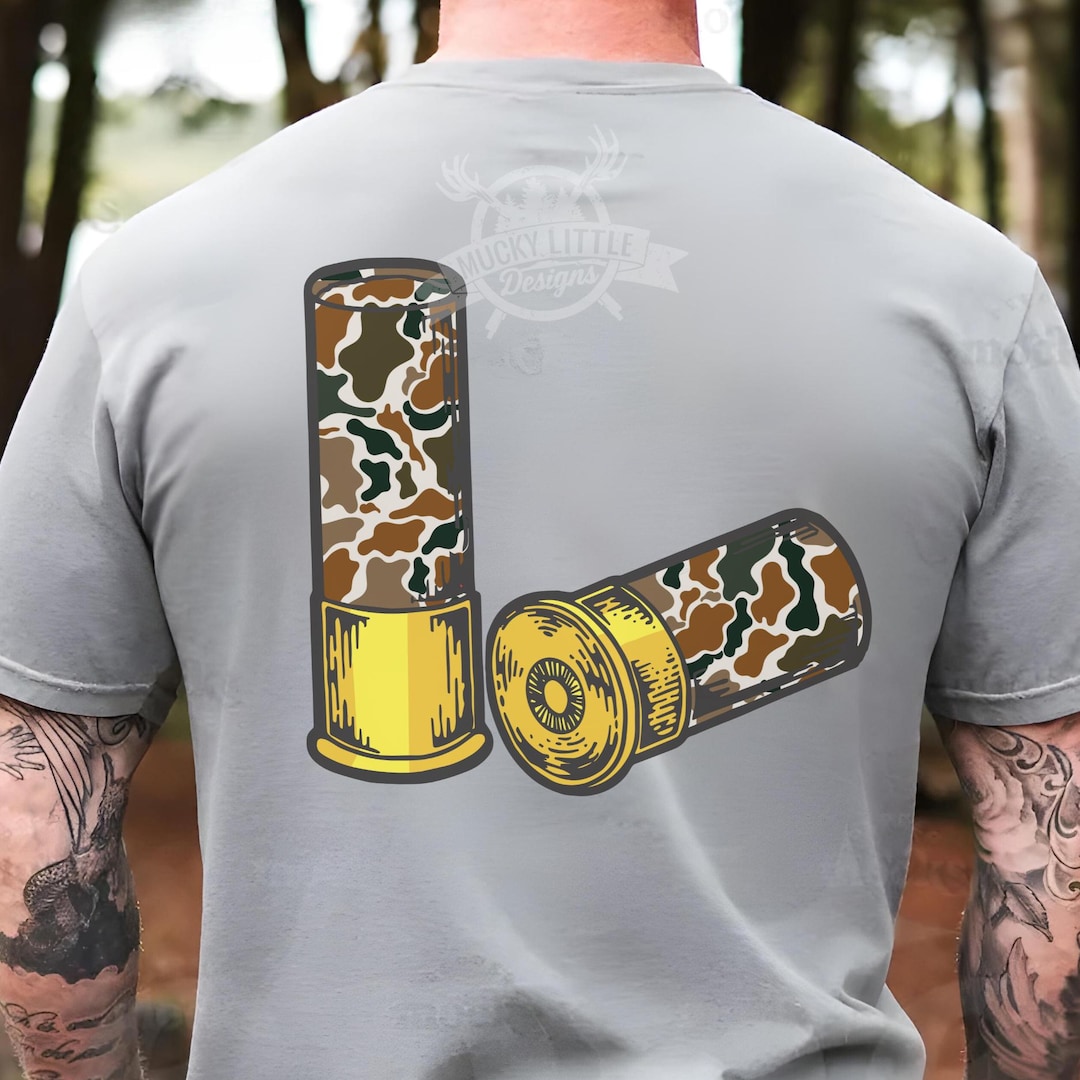 Duck Camo Shotgun Shells Png Camo Hunting Sublimation Camo Duck Hunting ...