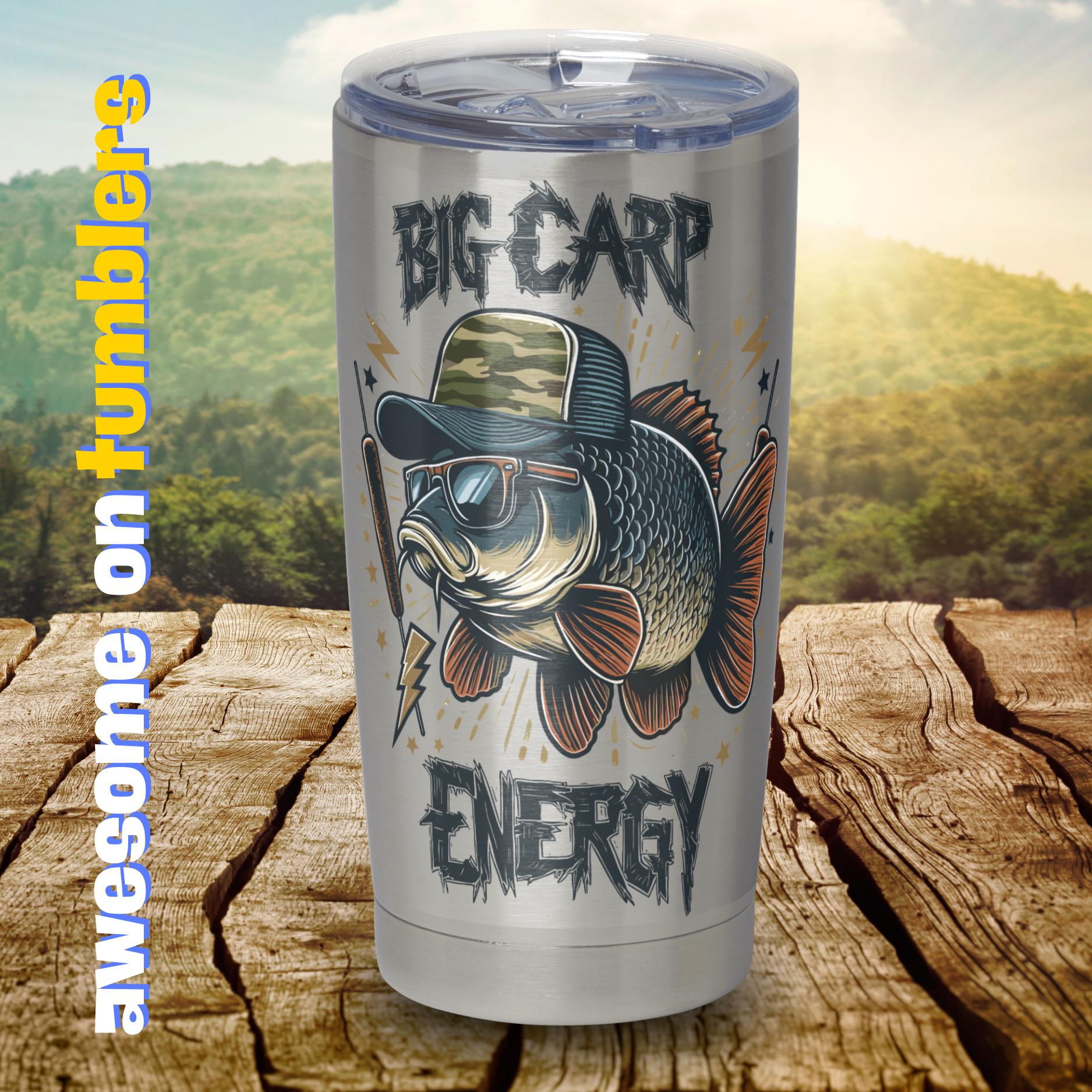 Funny Carp Fishing PNG: Big Carp Energy Design (digital Download) - Etsy