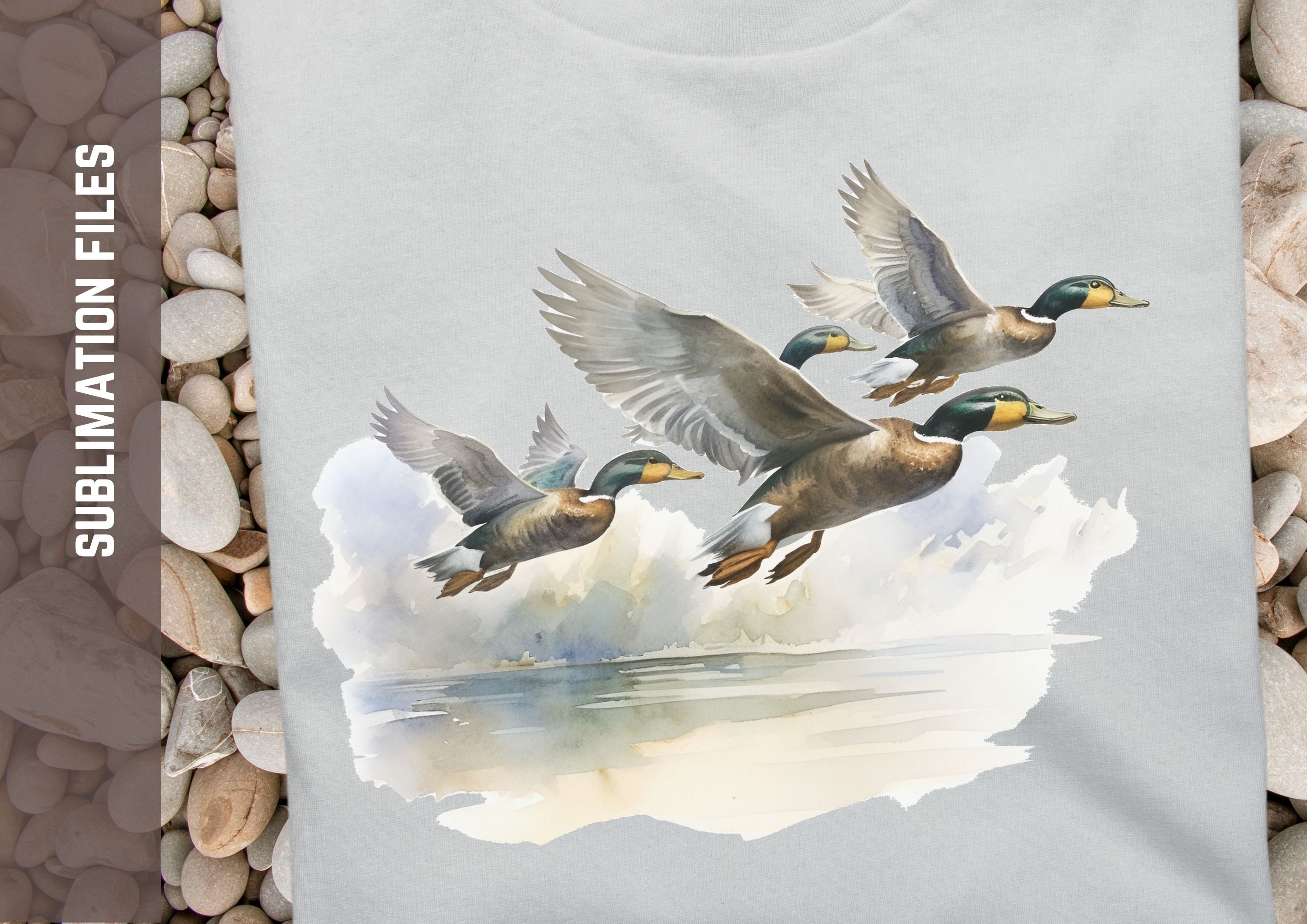 Flying Mallards Ducks Sublimation Duck Hunt Png Ducks in Lake - Etsy