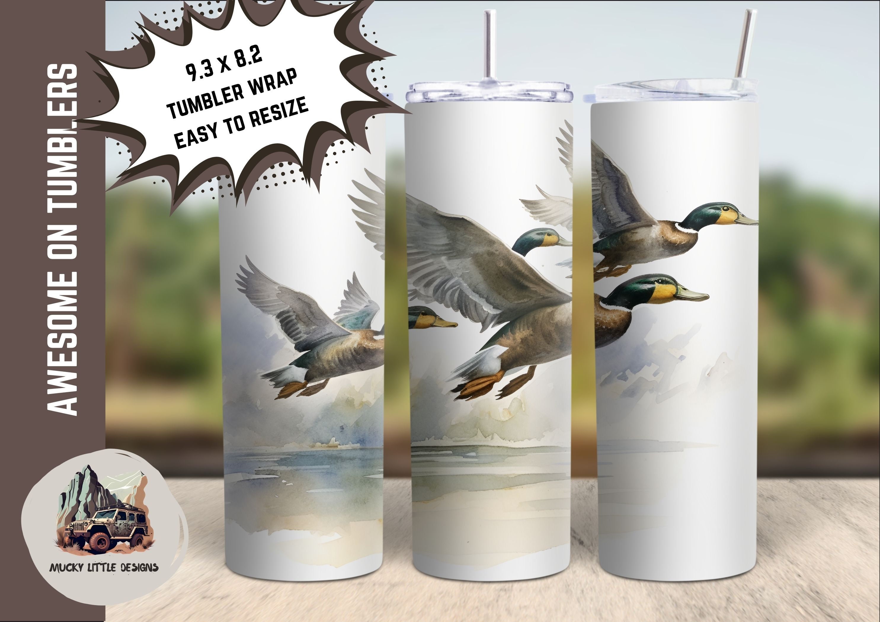 Flying Mallards Ducks Sublimation Duck Hunt Png Ducks in Lake - Etsy