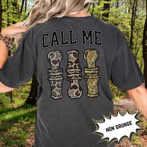 Camo Duck Call Png Duck Hunting Shirt Design Old School Camo Png Girls ...