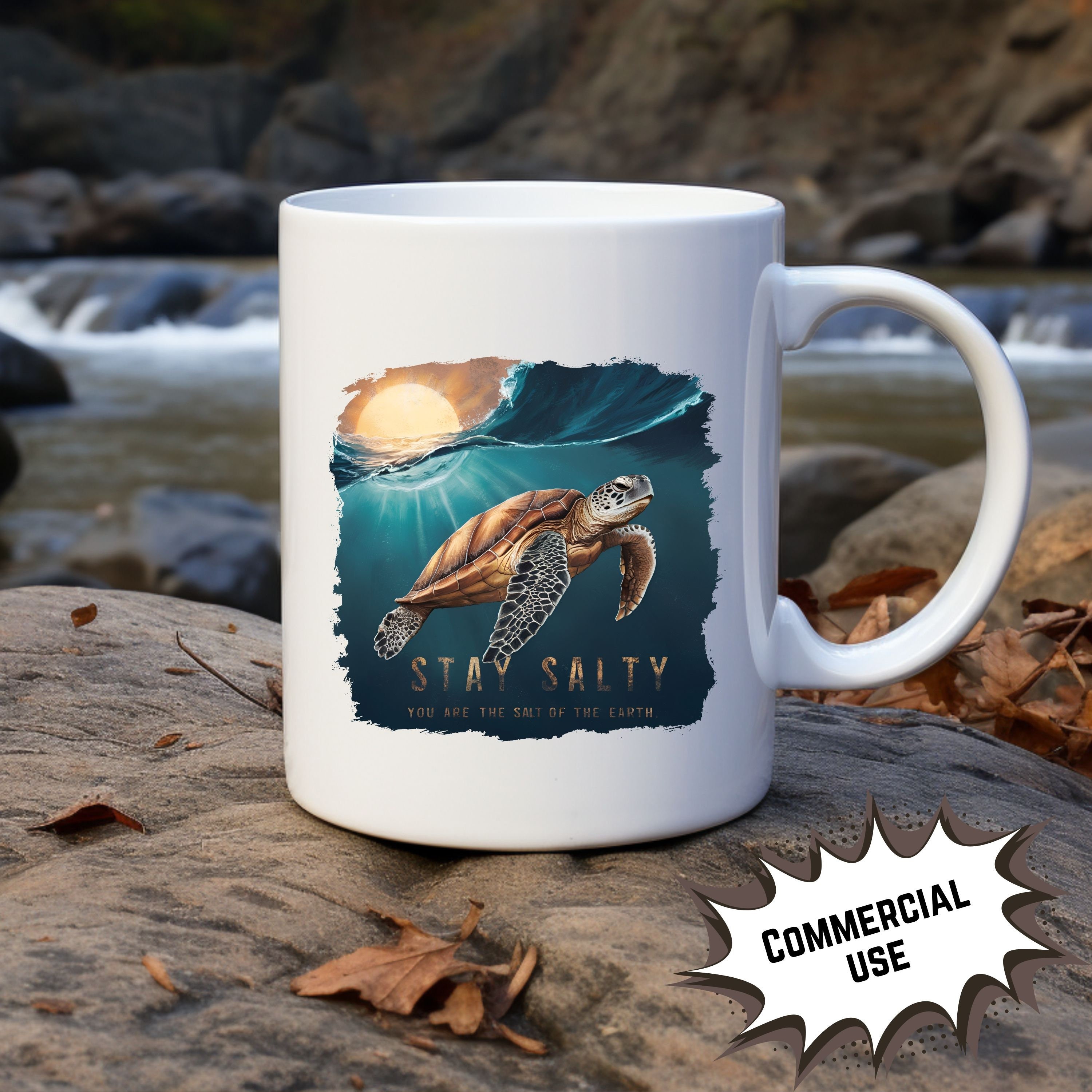 Stay Salty Turtle PNG: Christian Beach Design (digital Download) - Etsy