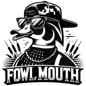 Fowl Mouth Svg Duck Backwards Cap Svg Duck Hunting Svg Duck Hunting ...