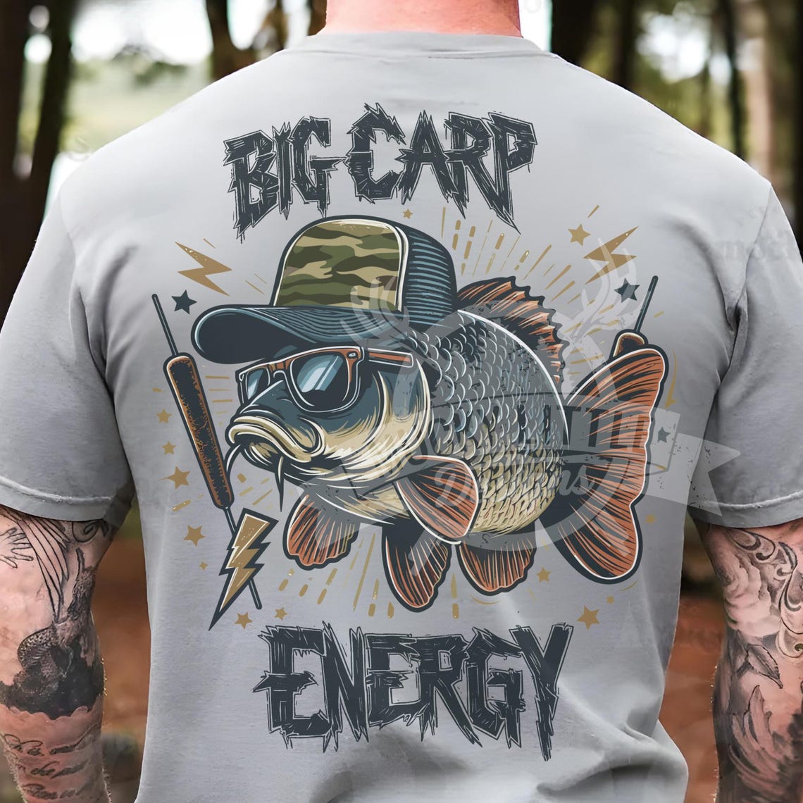 Funny Carp Fishing PNG: Big Carp Energy Design (digital Download) - Etsy