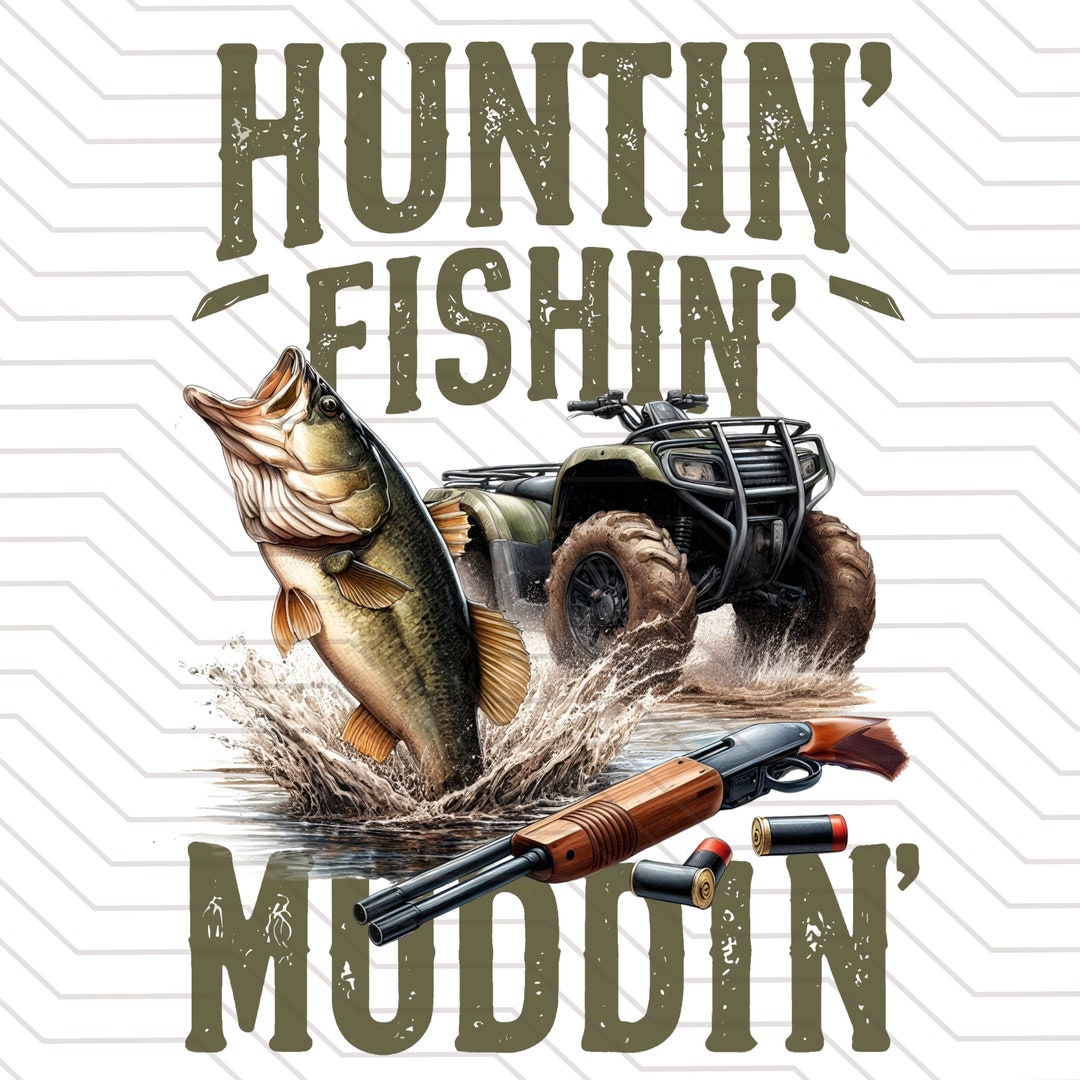 Hunting Fishing Mudding Sublimation Design Digital Download PNG Duck ...