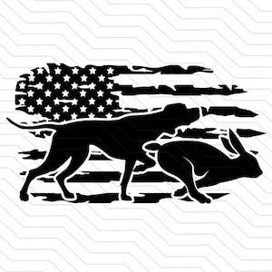 Rabbit Hunting Svg | Hunting Flag Svg | Rabbit Hunting Files Cricut ...
