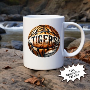 Tigers Basketball PNG | Basketball Tigers Logo Png L Tiger Mascot Tiger ...
