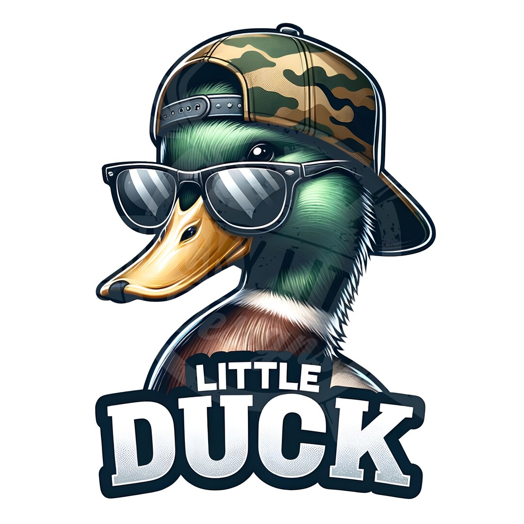 Little Duck PNG Boys Duck Hunting Png Kid Duck Hunting Sublimation PNG ...