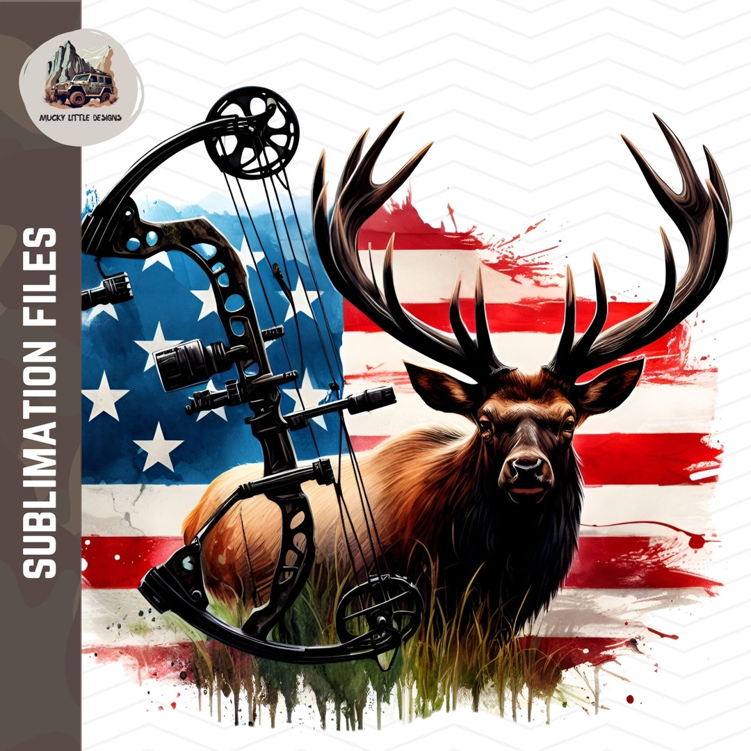 Bow Hunting Png Bow Hunter Sublimation Bow Hunter Image Deer ...