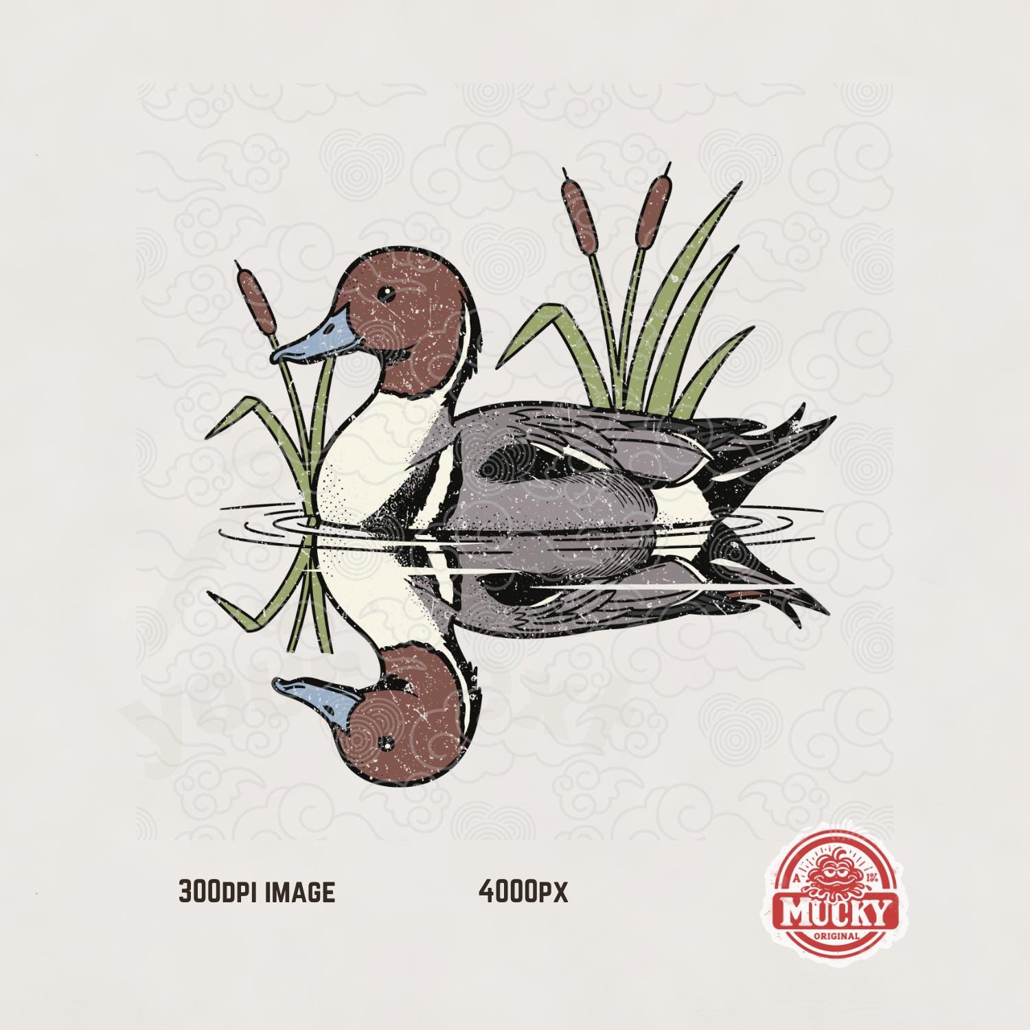 Pintail Duck Hunting PNG: Sublimation Print, Transparent Background ...